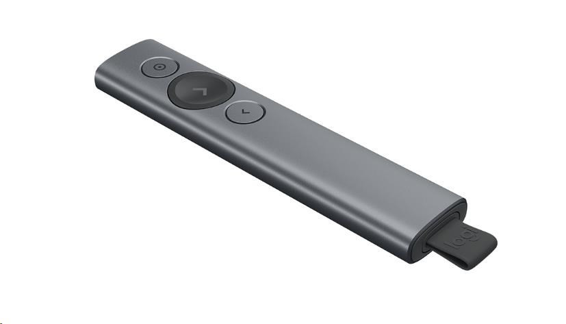 Logitech-Presenter, SPOTLIGHT BT / WL-Presenter - EMEA, Schiefer ...